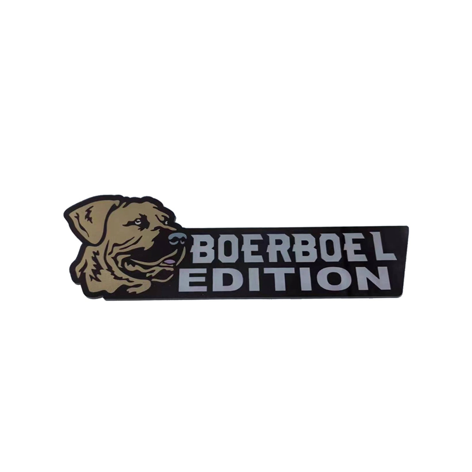 Automotive Stickers Dog Car Badge Acrylic Dog Car Badge Cut Car Badge ...