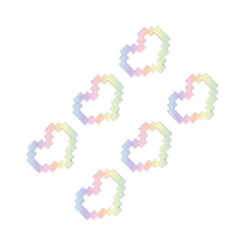 Automotive Stickers Mosaic Heart-Shaped Pixel Heart-Shaped Car ...