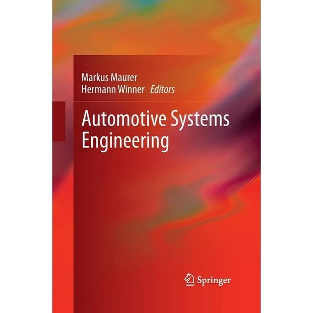 Automotive Systems Engineering (Paperback) - Walmart.com