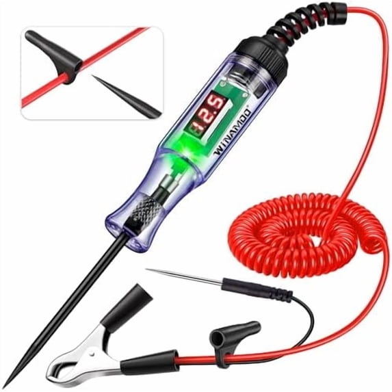 Automotive Test Light with 3-80V Digital Display, Circuit Tester with ...