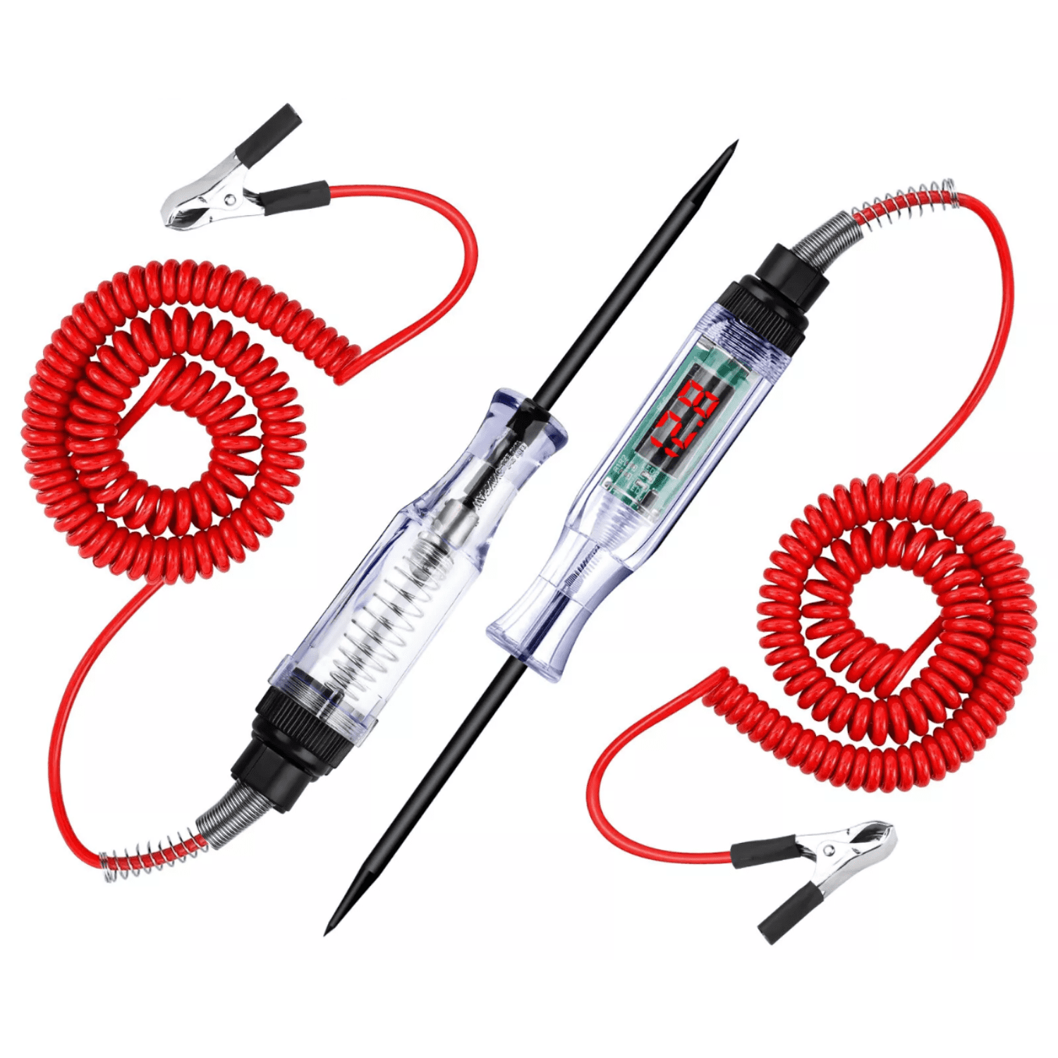 Automotive Test Light 5-120V LED Digital Voltage Display Electrical ...