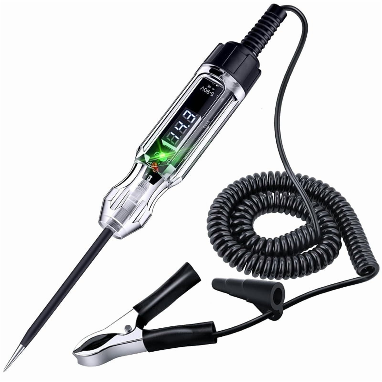 Automotive Test Light,5-90V Digital LED Electrical Tester, Circuit ...