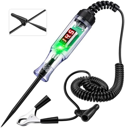 Automotive Test Light Circuit Tester, 3-48V Digital Tester with ...