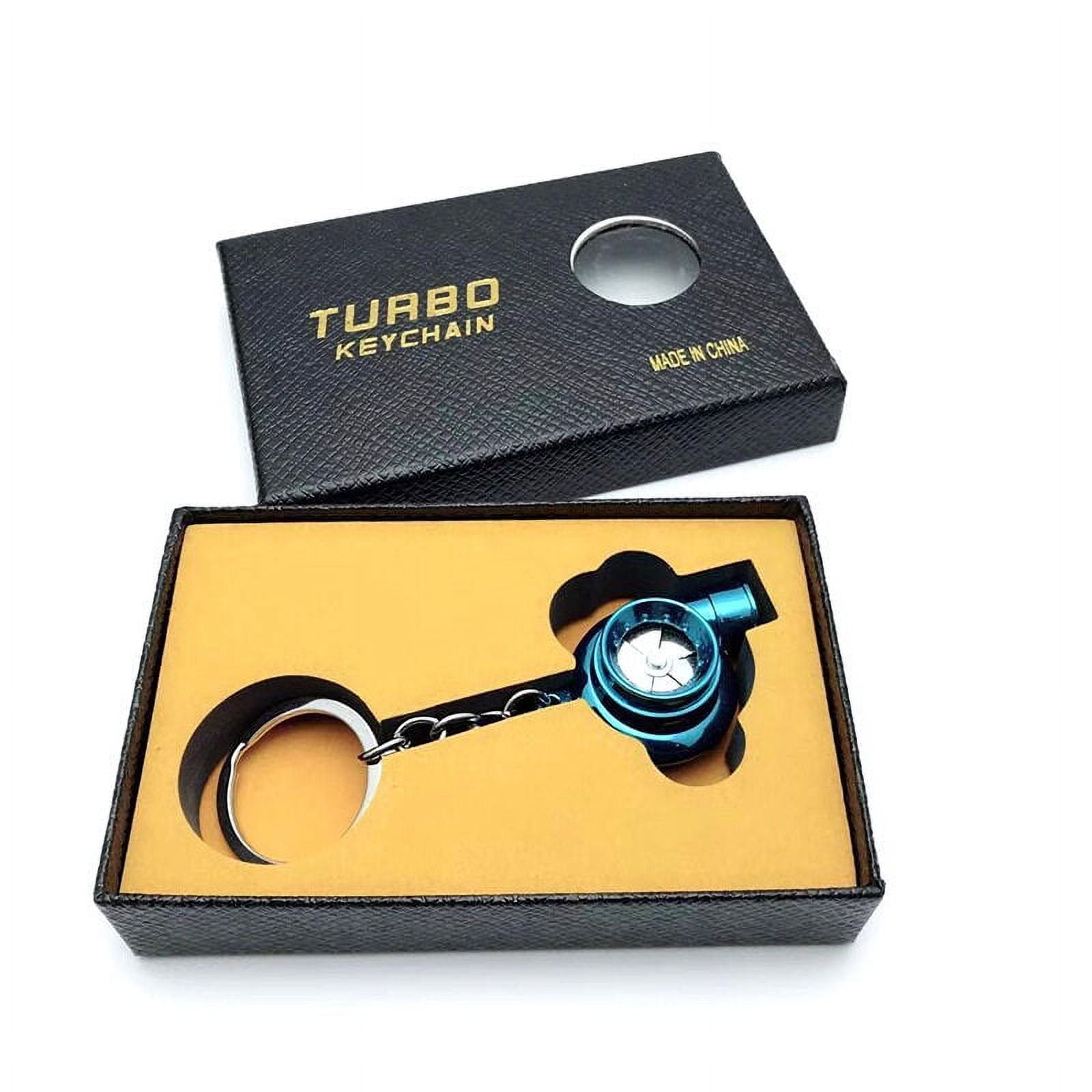 Automotive Turbo Keychain Metal Creative High end Luminous LED Turbo ...