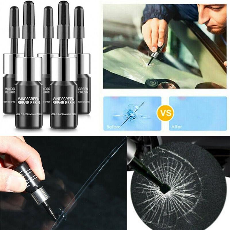 Automotive Window Glass Nano Repair Fluid Car Windshield Resin Crack ...