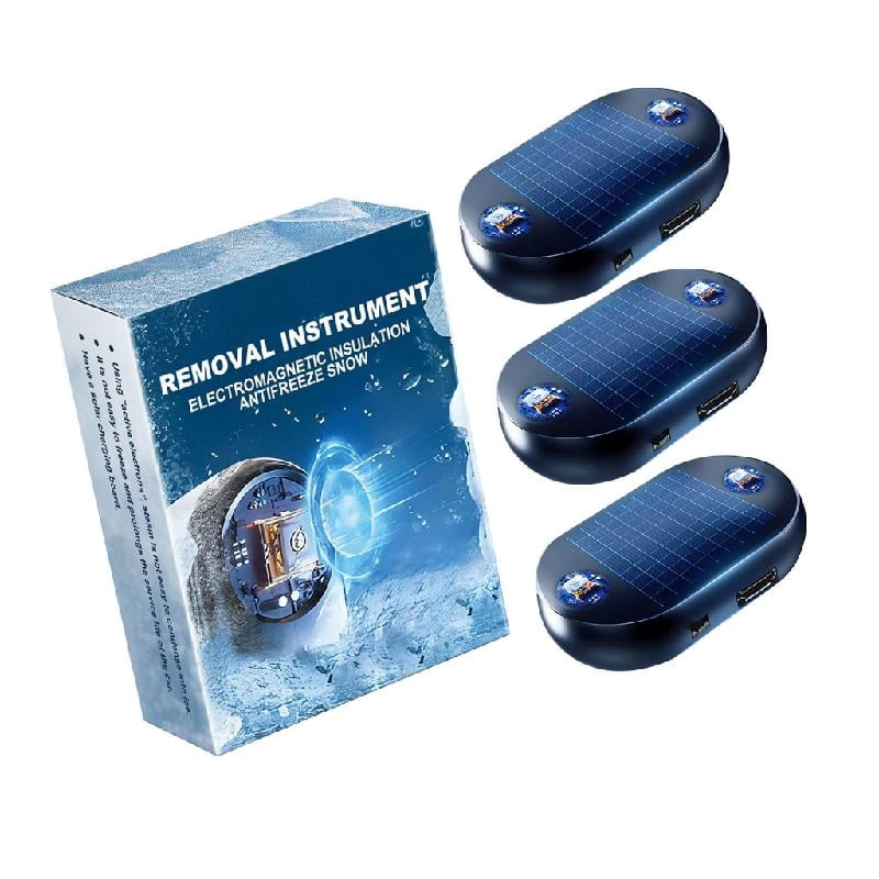 Automotive Windshield Deicer Using Molecular Shaking Technology to Melt ...