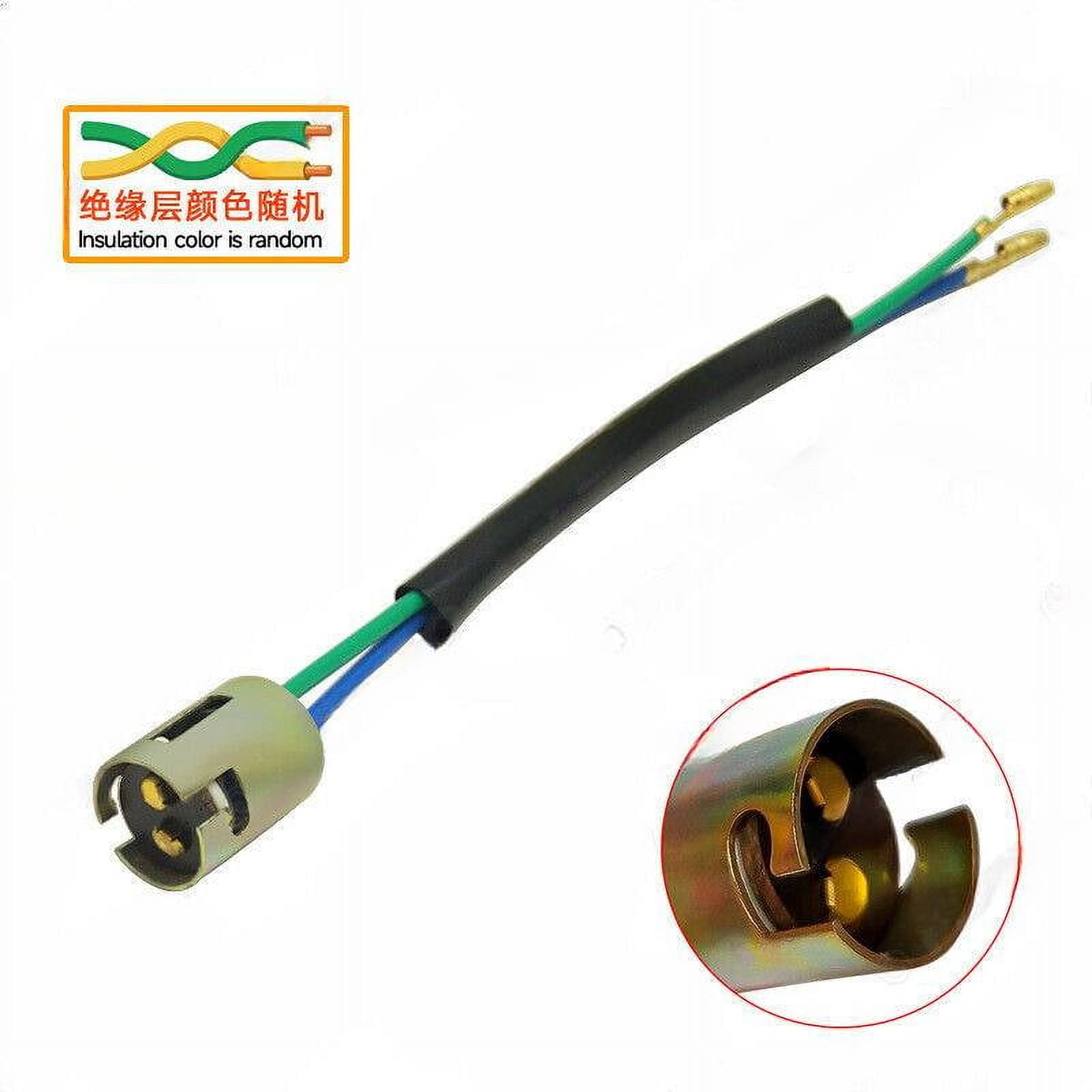 Automotive general LED lamp holder 1157 BAY15D high and low foot dual ...