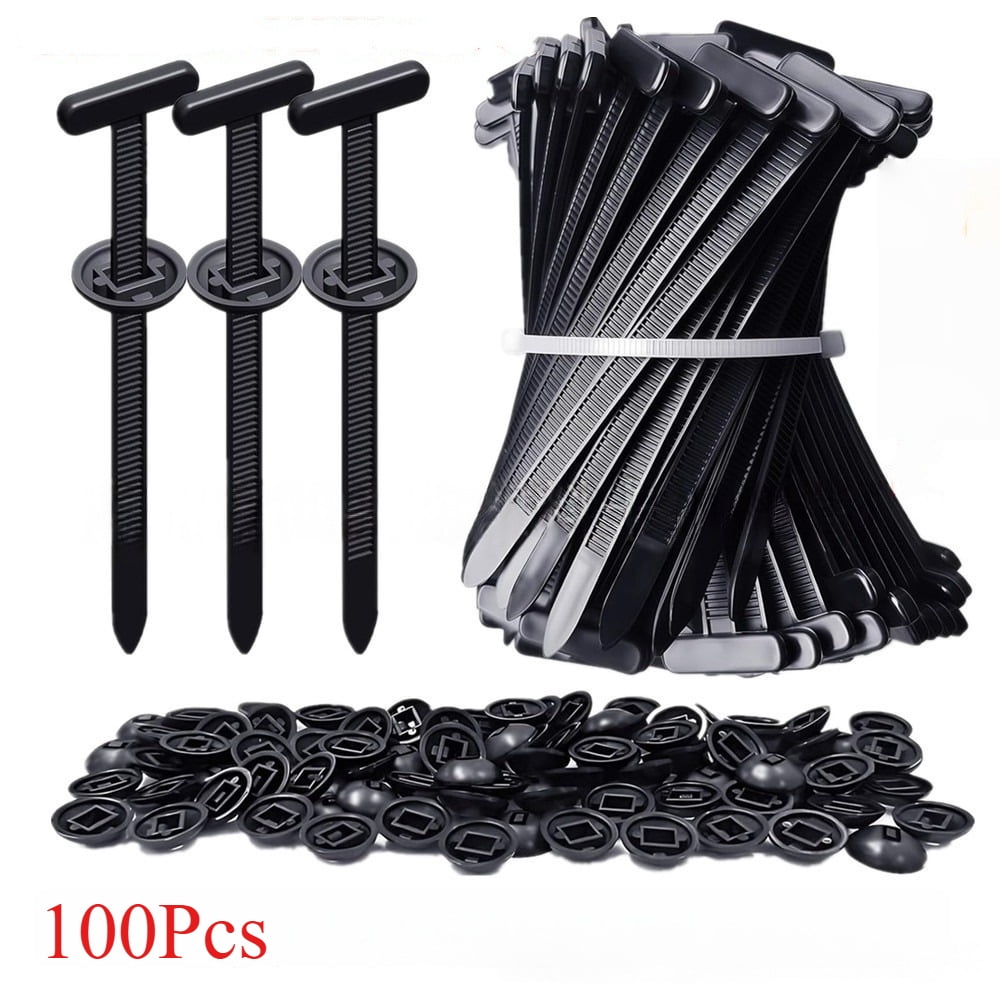 Automotive-grade nylon cable ties with through-hole buckle design ...