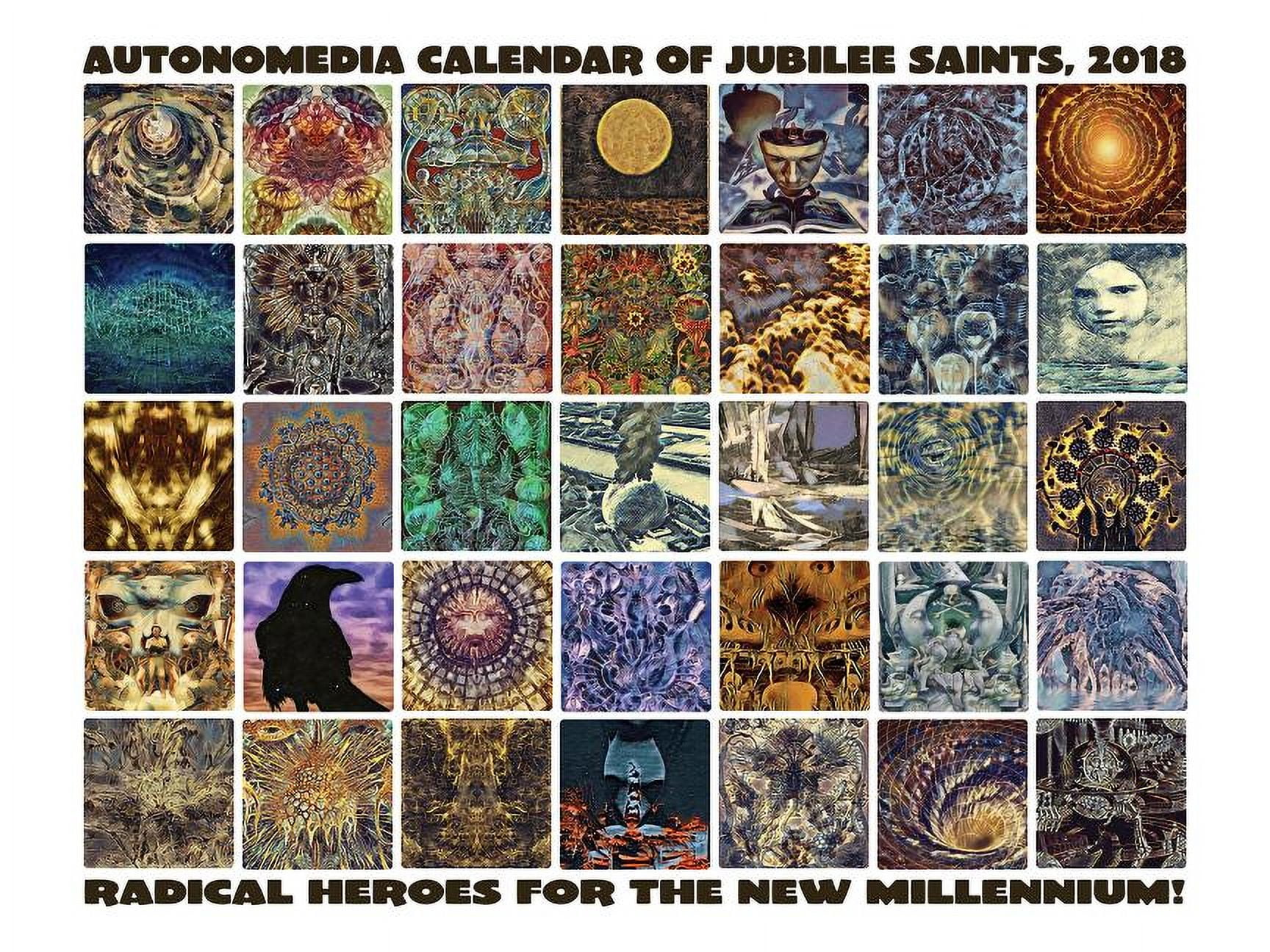 Autonomedia Calendar of Jubilee Saints 2018 (Calendar) - Walmart.com