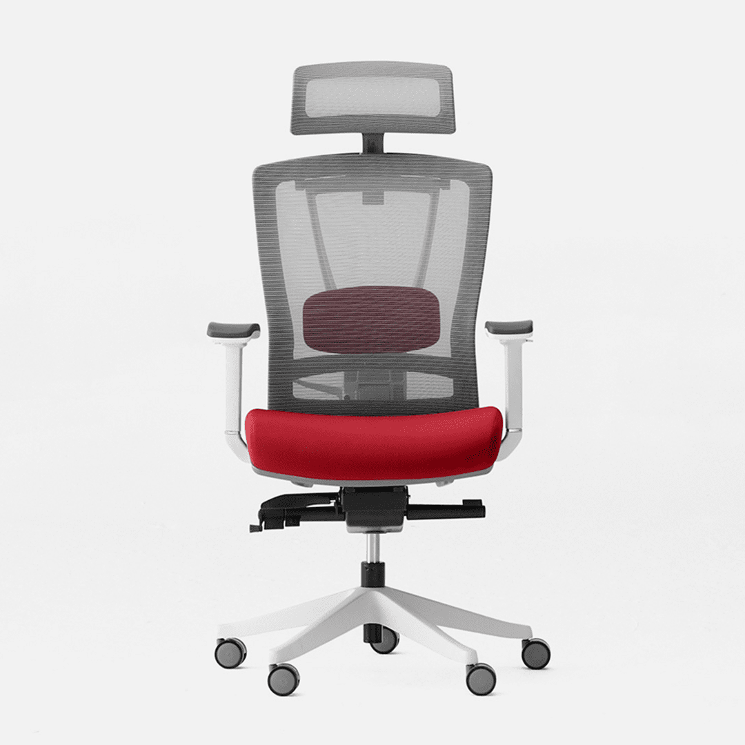 Autonomous ErgoChair Pro Office Chair Lumbar Support Red Apple - Foam ...