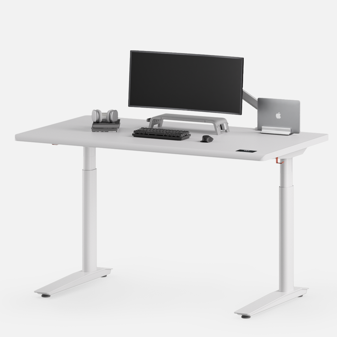 Autonomous Desk 5 Pro Electric Standing Autonomous Desk 53x29 Titanium ...
