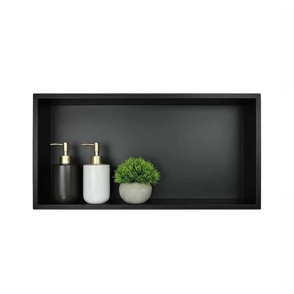 Autopartsfreer Stainless Steel Shower Niche 24" X 12" Double-Layer ...