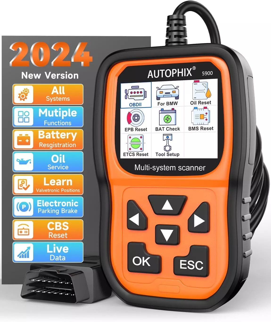 Autophix 5900 Auto OBD2 Scanner for BMW Mini Nepal | Ubuy