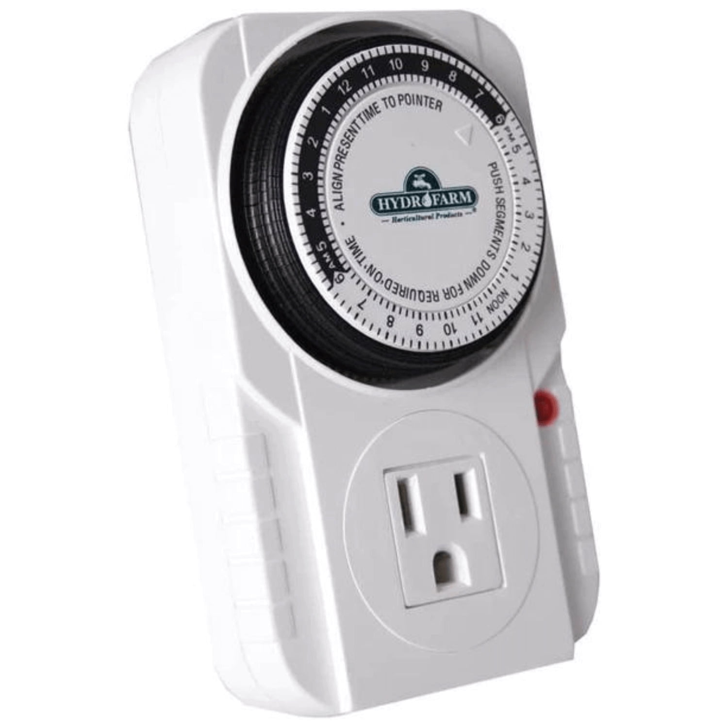 Autopilot Analog Grounded Timer, 1725W, 15A, 24 Hour - Walmart.com