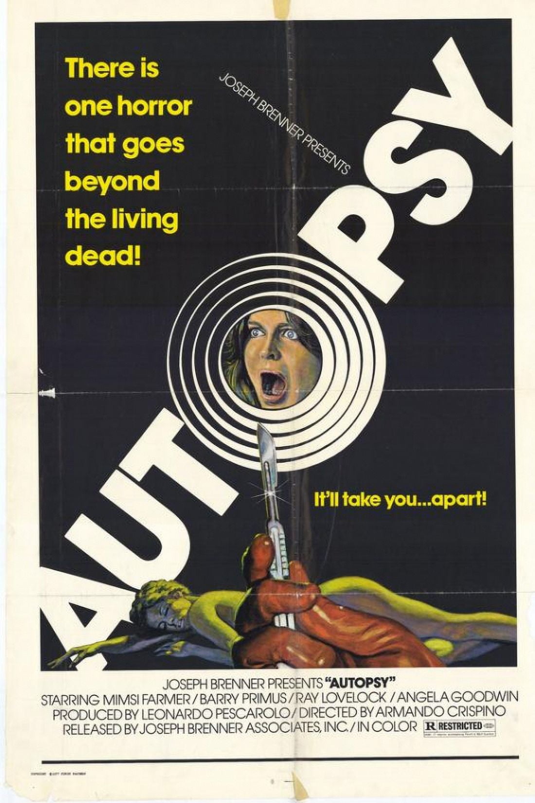 Autopsy Movie Poster (11 x 17) - Walmart.com