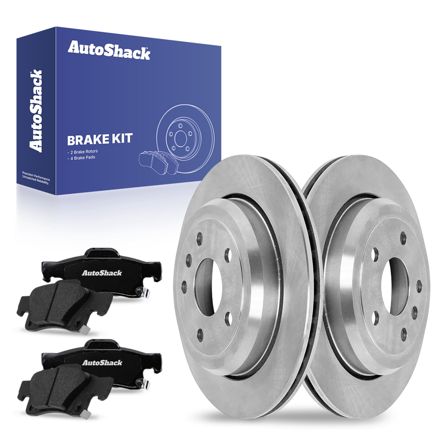 Autoshack Rear Brake Kit Replacement for 2011-2021 Jeep Grand Cherokee ...