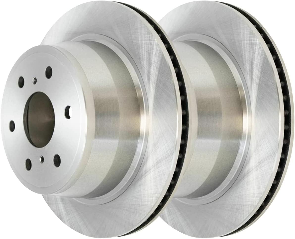 Autoshack Rear Disc Brake Rotors Replacement for Chevrolet Tahoe ...