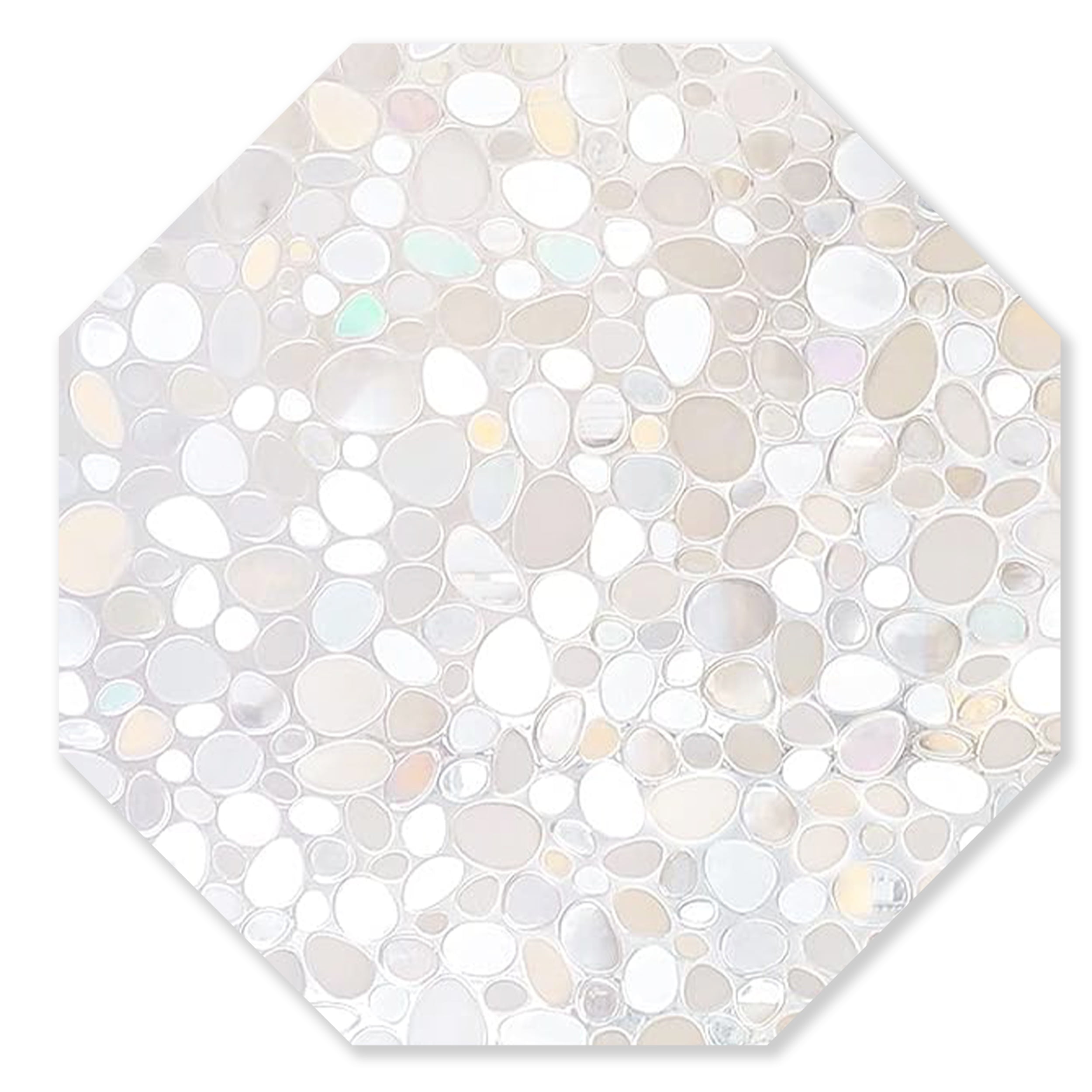 Autotech Park Precut Pebble Octagon Window Film Shade, Self Adhesive ...