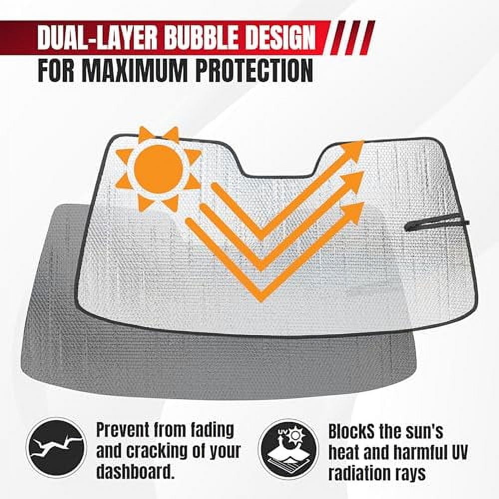 Autotech Park Sunshade Compatible with 2006-2012 Toyota RAV 4 SUV Front ...
