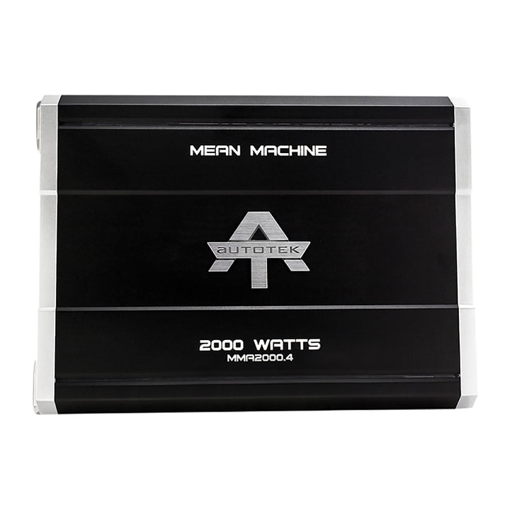 Autotek 2000 Watt 4 Channel Mean Machine Amplifier Car Power Amp ...