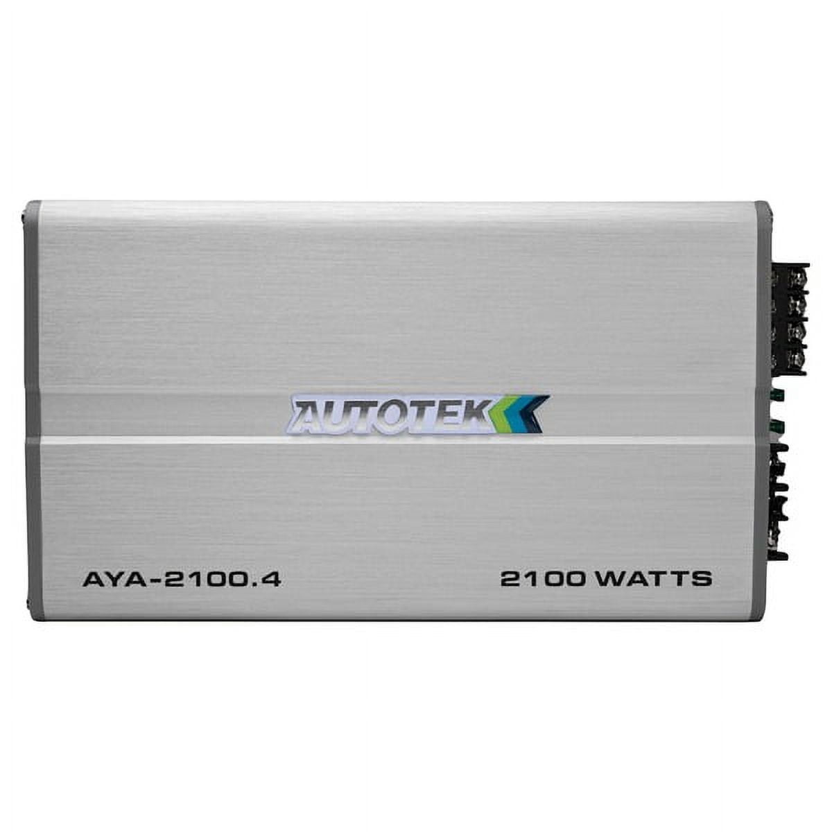 AutotekÂ® Autotek Aya-2100.4 Alloy Series 2,100-watt 4-channel Class Ab ...