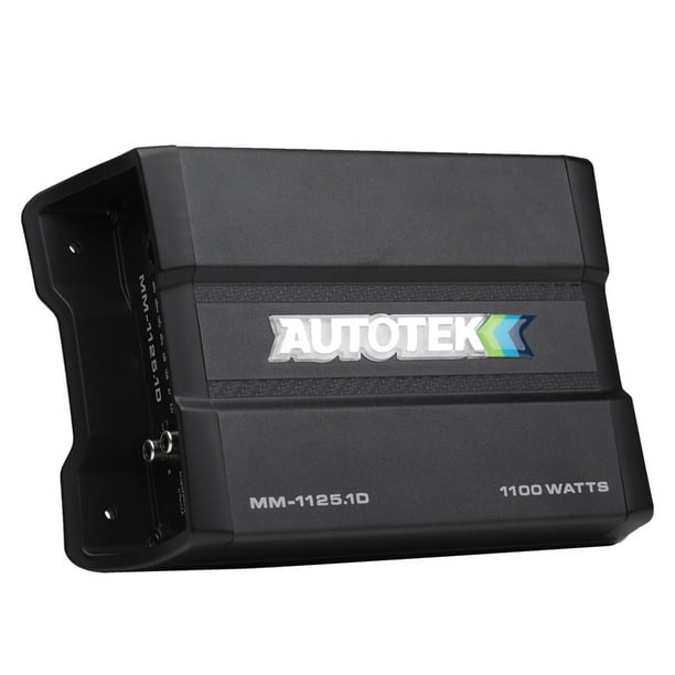Autotek MM-1125.1D The MEAN MACHINE 1,100-Watt Monoblock Compact Class ...