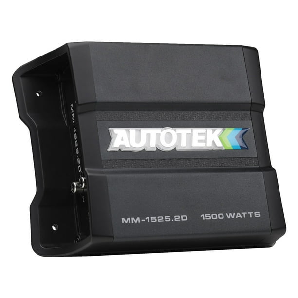 Autotek MM-1525.2D The MEAN MACHINE 1,500-Watt 2-Channel Compact Class ...