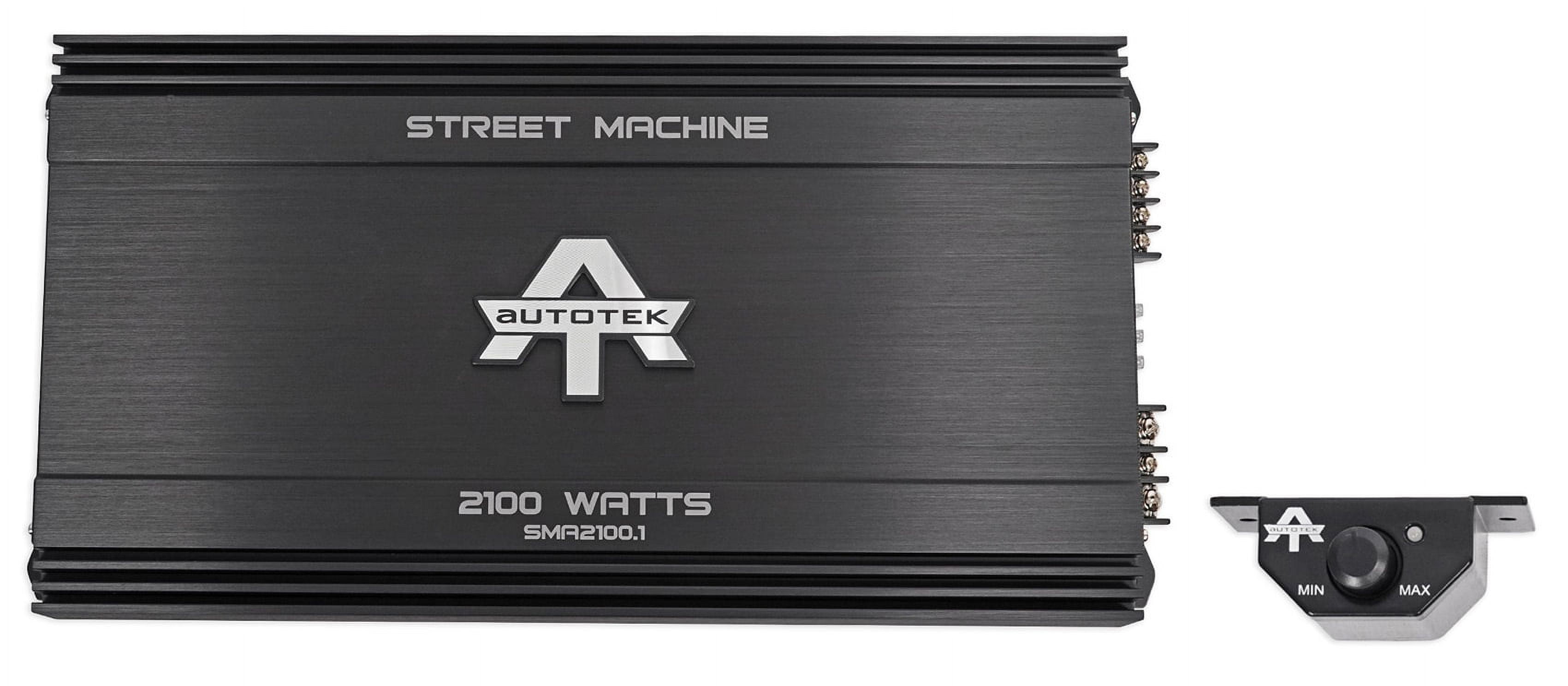 Autotek SMA2100.1 2100 Watt Mono Amplifier Car Audio Amp Class D ...