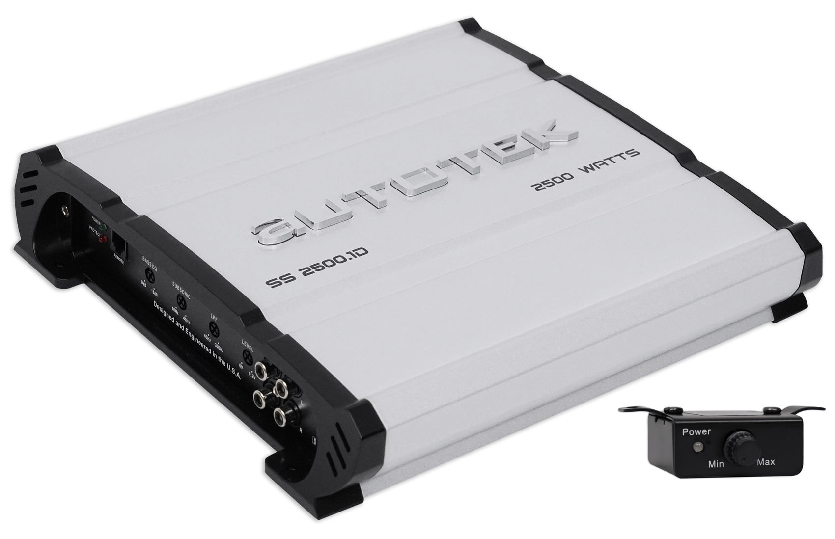 Autotek SS25001D 2500W Mono D Class Super Sport Car Amplifier - Walmart.com