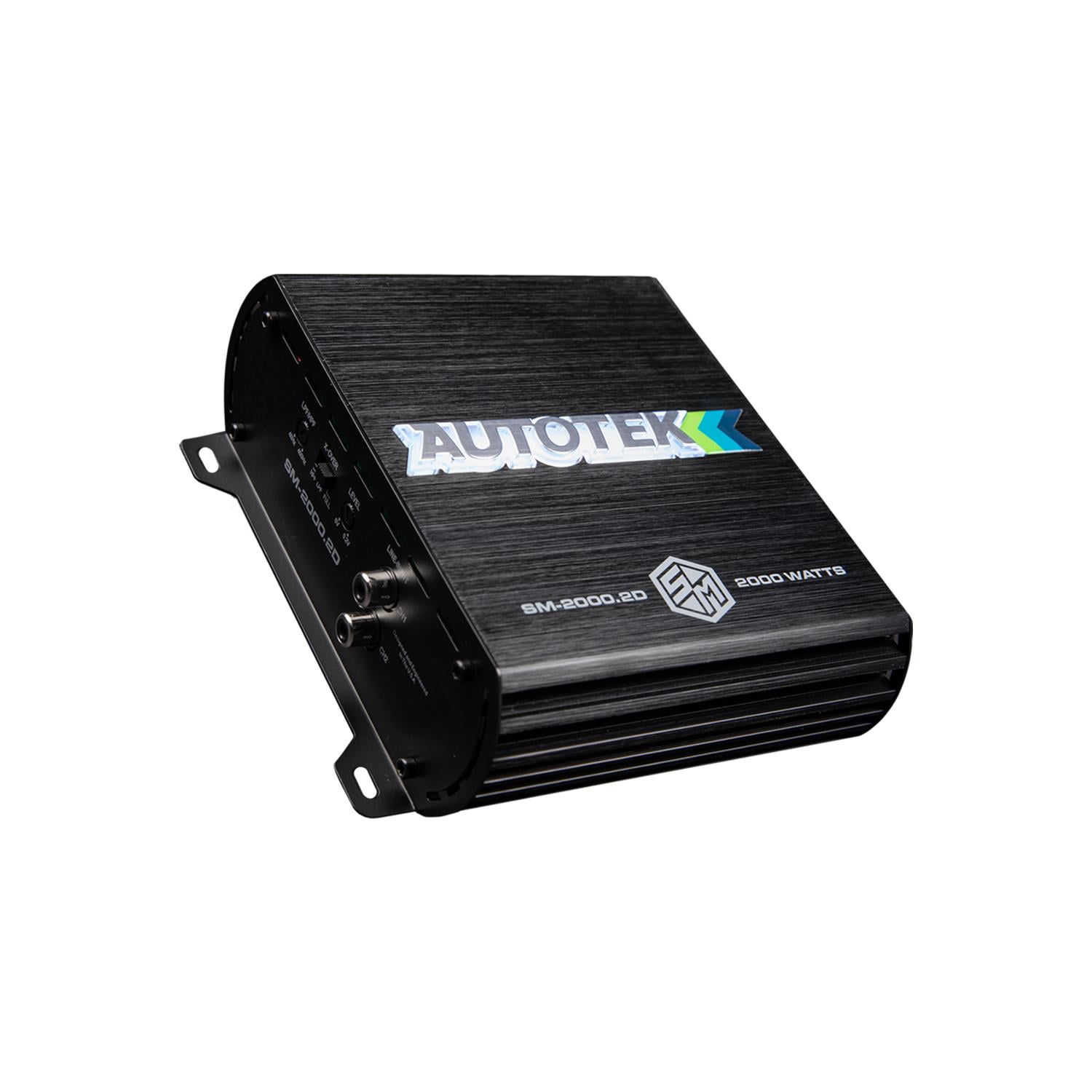 Autotek Street Machine SM-2000.2D 2000 Watt 2 Channel Car Audio ...
