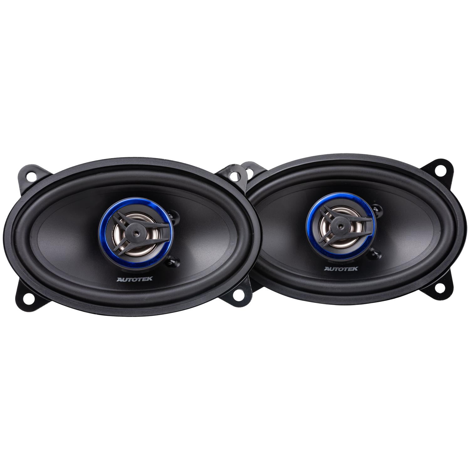 Autotek Street Machine SM46CX 4 x 6 Inch 2-Way Car Audio Coaxial ...