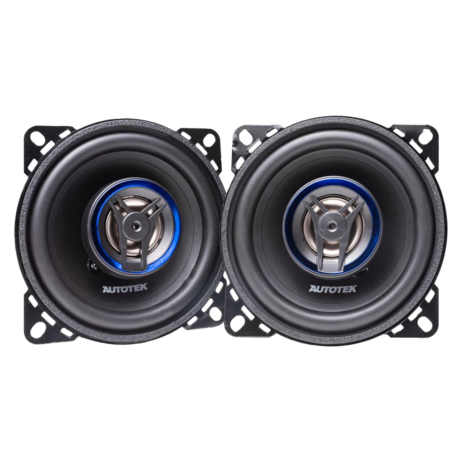 Autotek Street Machine SM4CX 4 Inch 2-Way Car Audio Coaxial Speaker ...