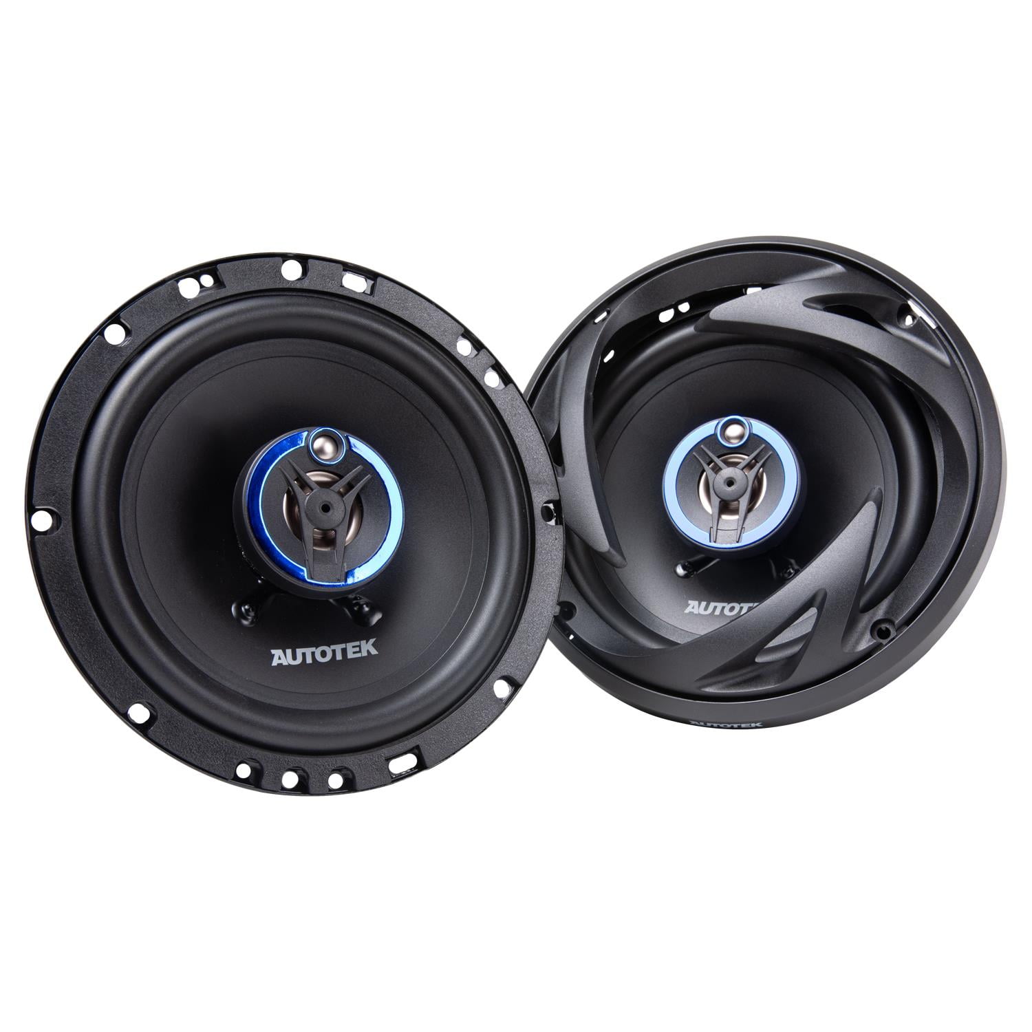 Autotek Street Machine SM653 6.5 Inch 3-Way Car Audio Coaxial Speaker ...