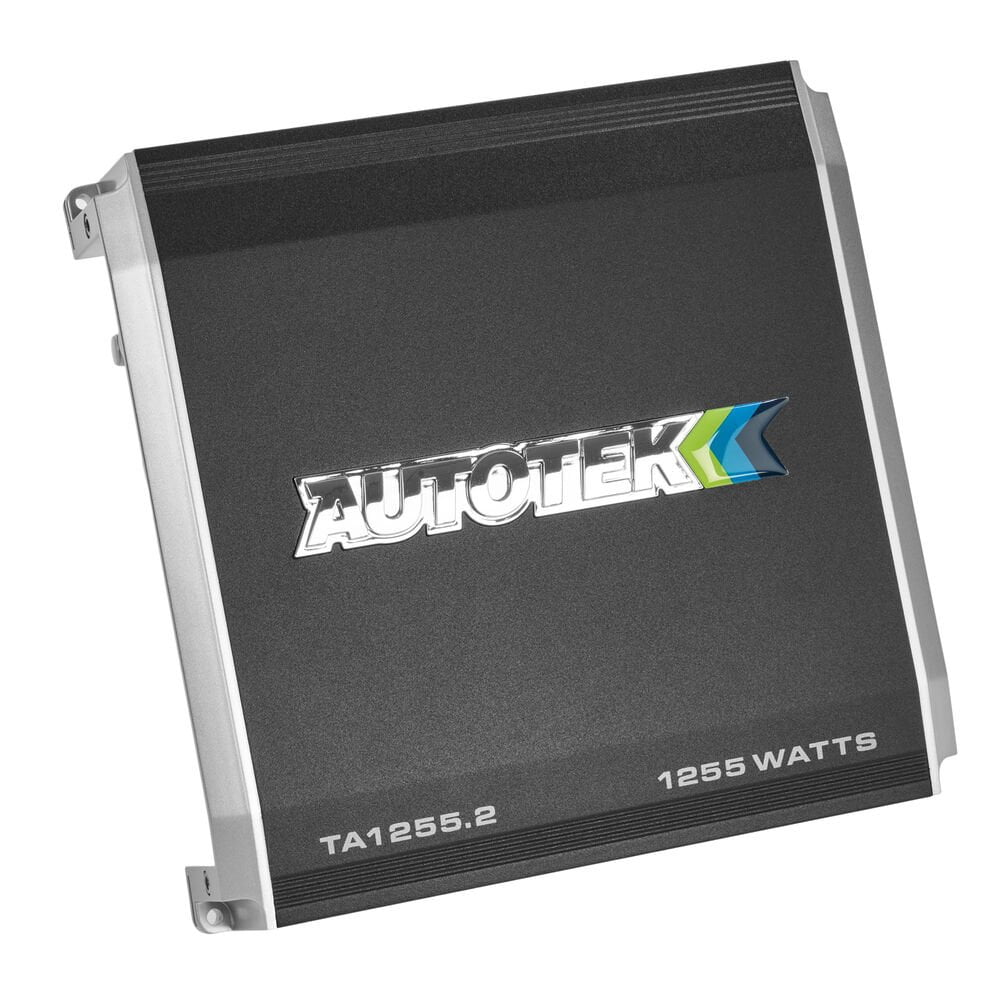 Autotek 1200 Watt 2 Channel Stereo Car Audio Amplifier TA-1255.2, Class ...