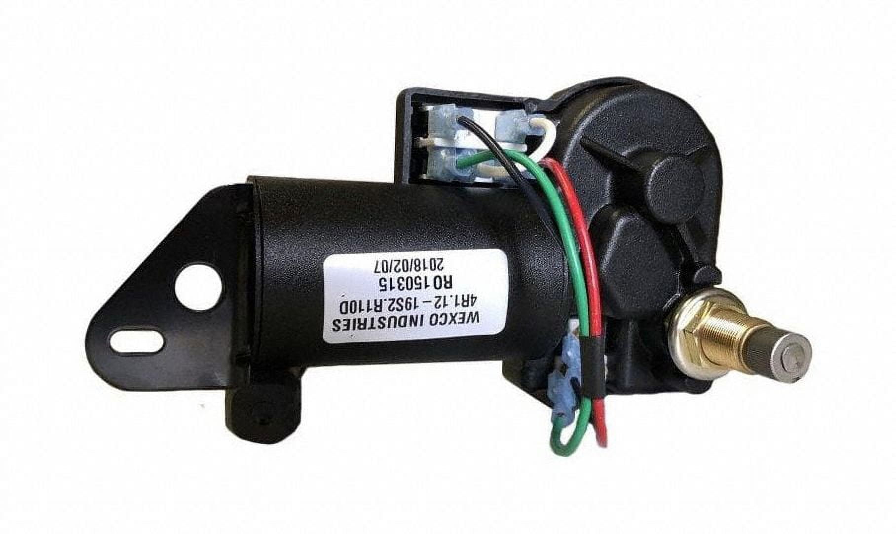 Autotex Wiper Motor,24V,1-1/2" Shaft, 2 Speed 4R1.24-19S2.R110D ...