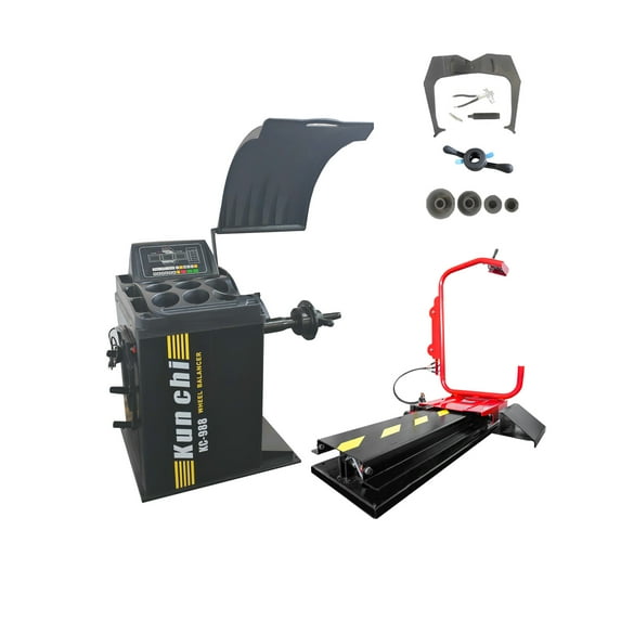 Autovo 10""-24"" Automatic Laser Wheel Balancers Wheel Balancing with ...