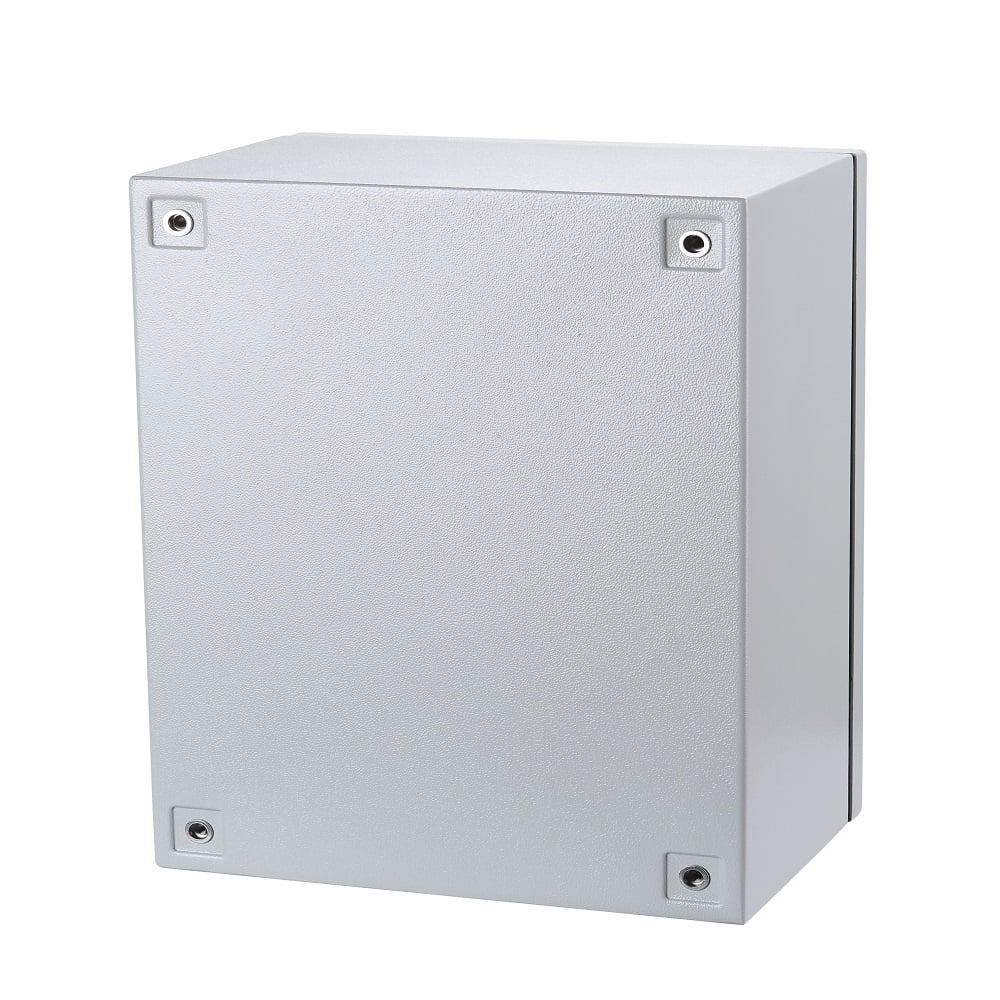 Autovo 12 x 12 x 6 Inches 16 Gauge IP66 Mild Steel Electrical Enclosure ...