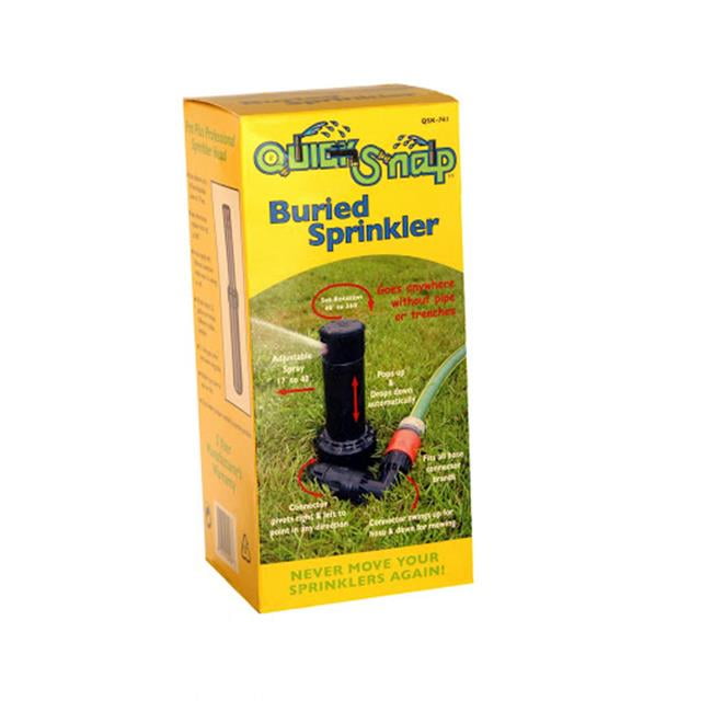 Autowater Quick Snap in Ground 5 in. Pop Up Adjustable Sprinkler kit ...