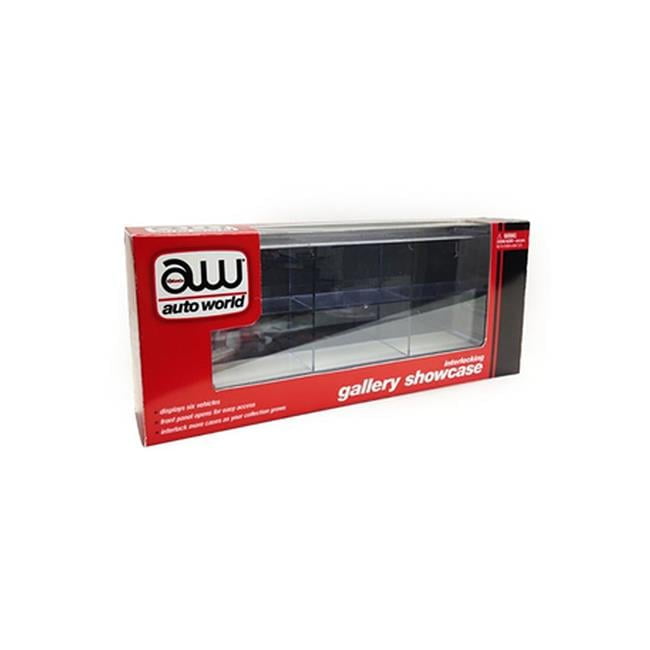 Autoworld 1 by 64 Scale Diecast Interlocking 6 Cars Collectible Display ...