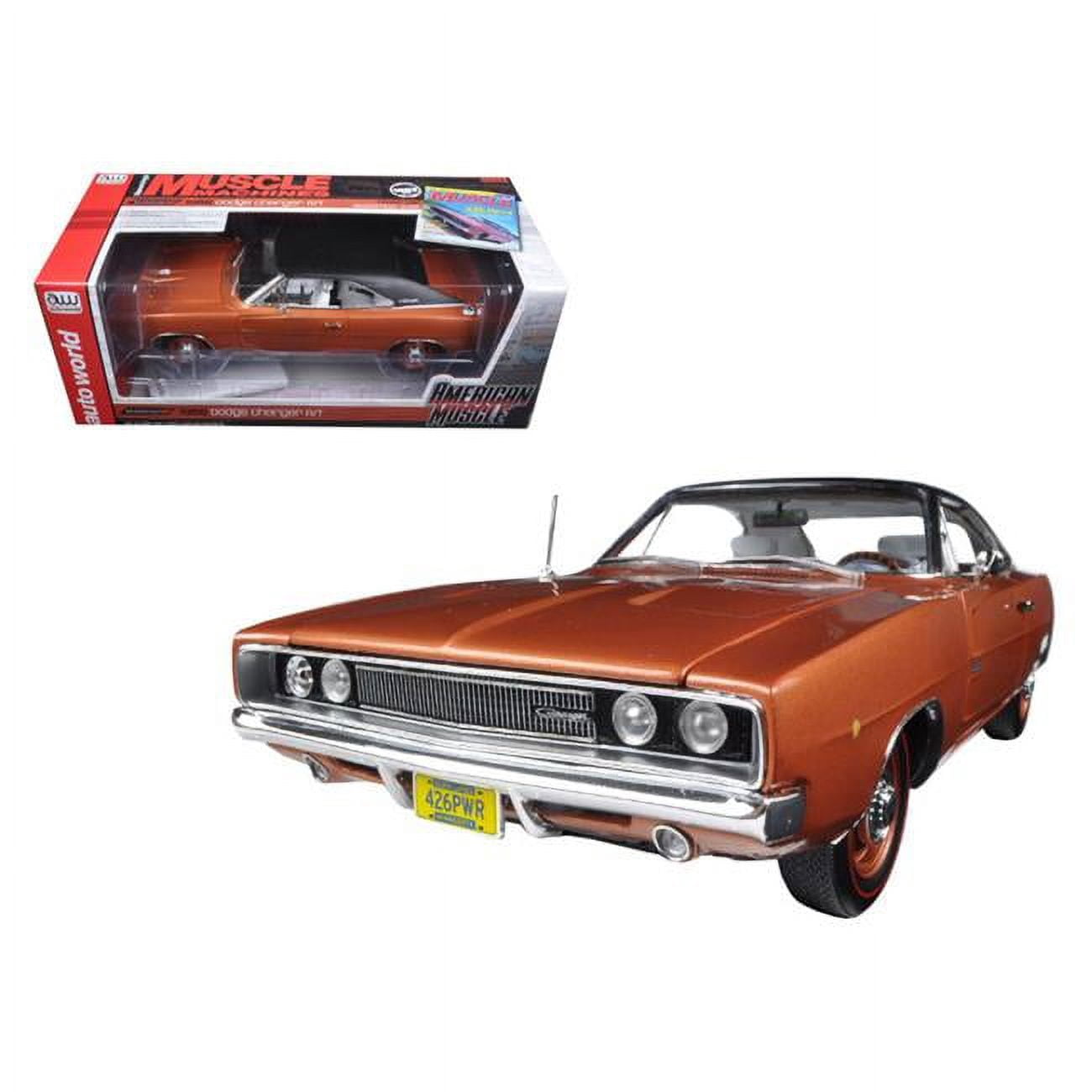 1968 Dodge Charger R/T Bronze Poly with Black Vinyl Top \Hemmings ...