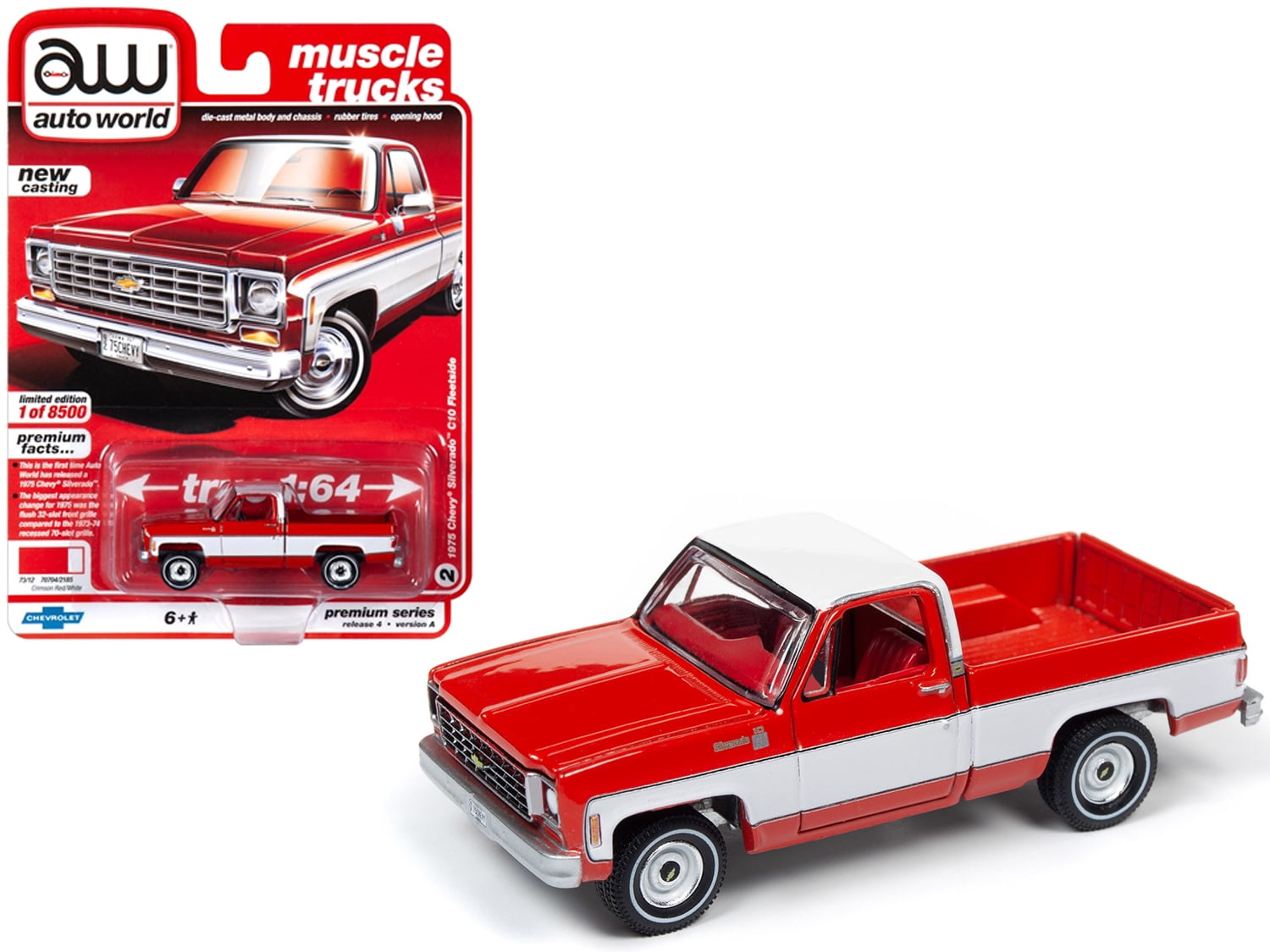 Autoworld Muscle Cars Release 5C Premium Licensed Set Of 6 Cars 1/64 ...