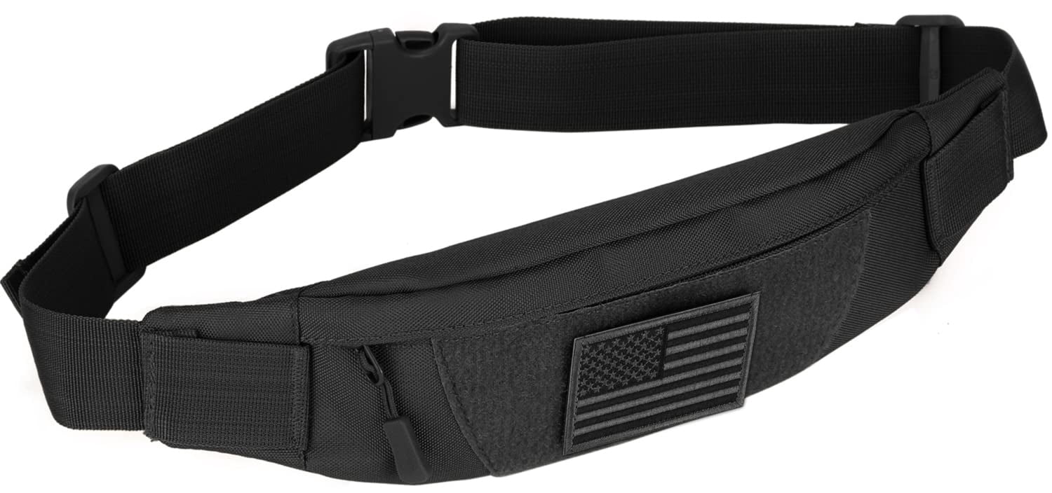 Autozstar Tactical Fanny Pack for Men Running Belt Small Military Waist ...