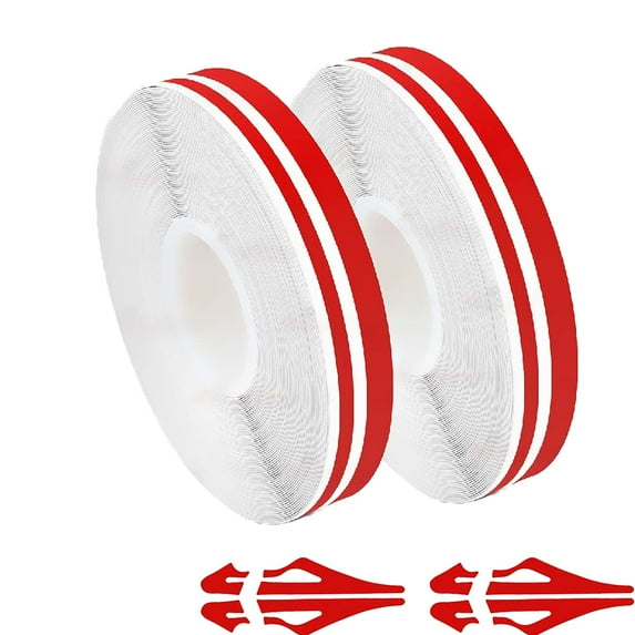 Autrends Car Vinyl Pinstriping Tape, 2pack Stripe Decals Car Stickers ...