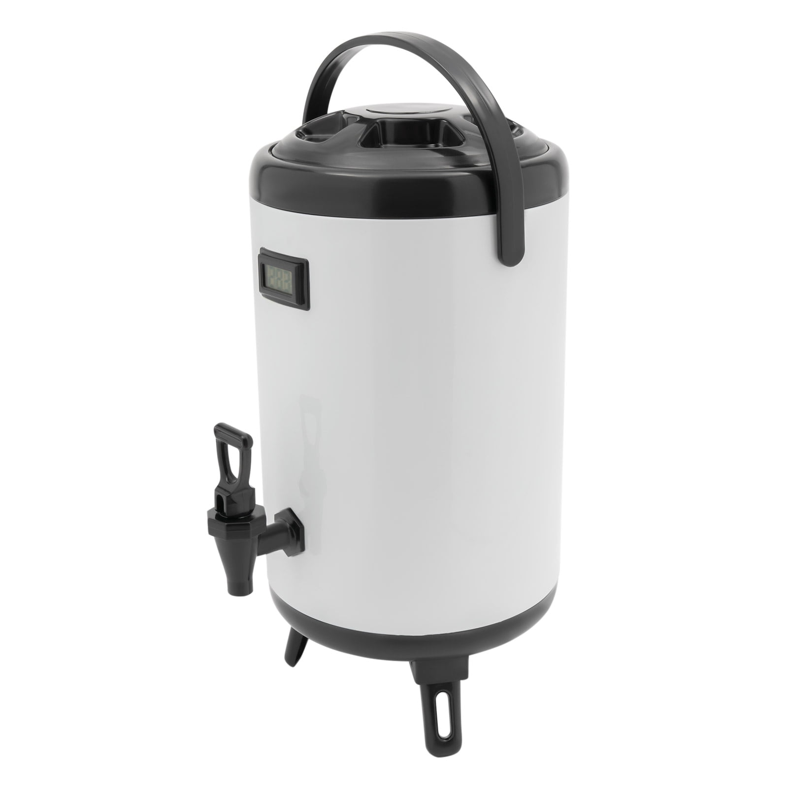Autrinix 2.64 Gallon Stainless Steel Insulated Beverage Dispenser, Hot ...