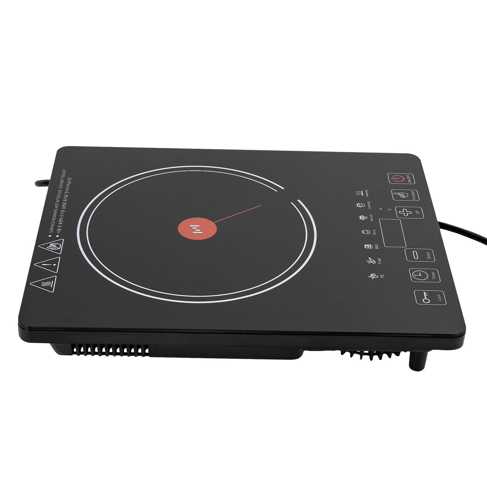 Autrinix Ceramic Electric Stove, 1800W High Efficiency with LED Display ...