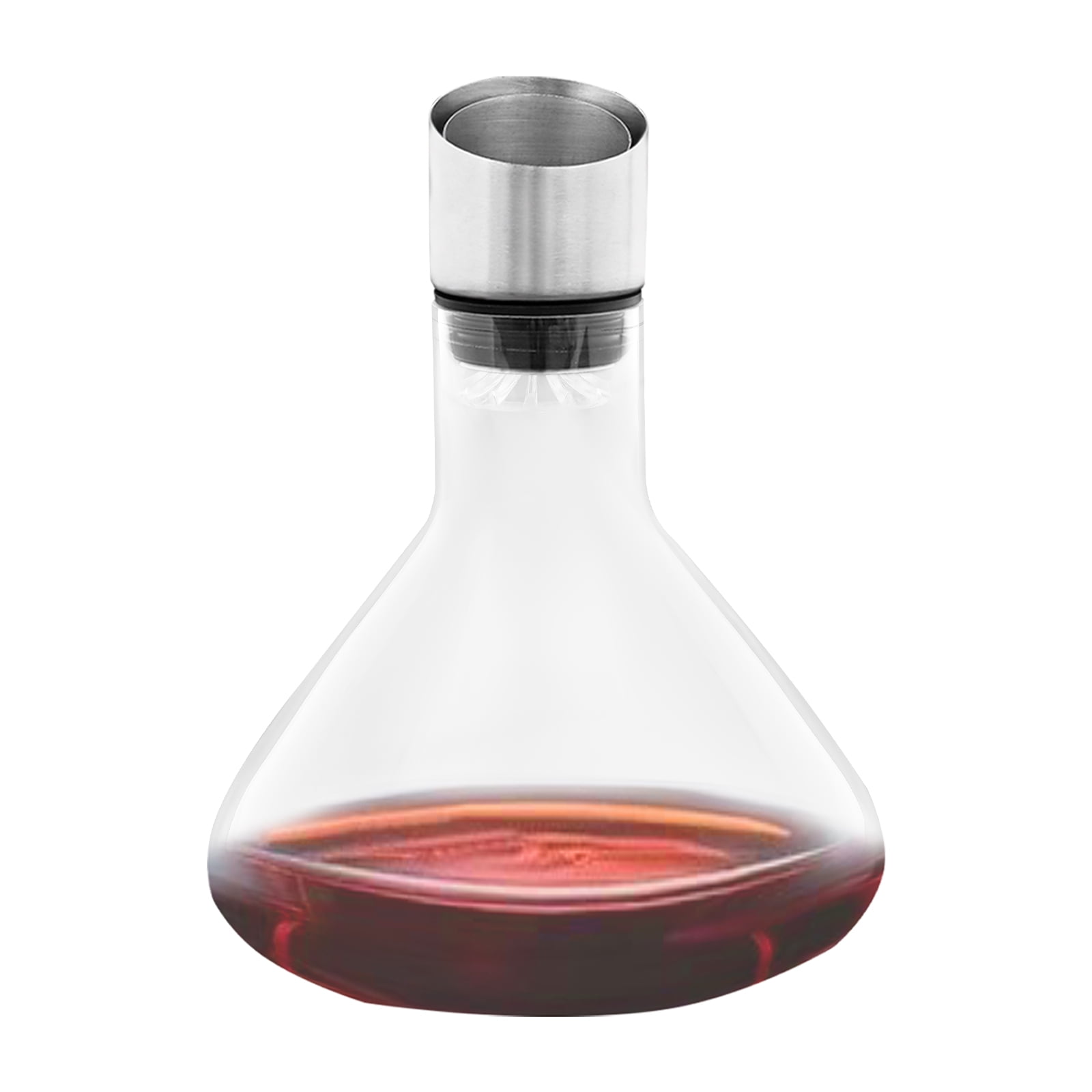 Autrinix Elegant Wine Decanter with Lead-Free Crystal Glass, Large 50 ...