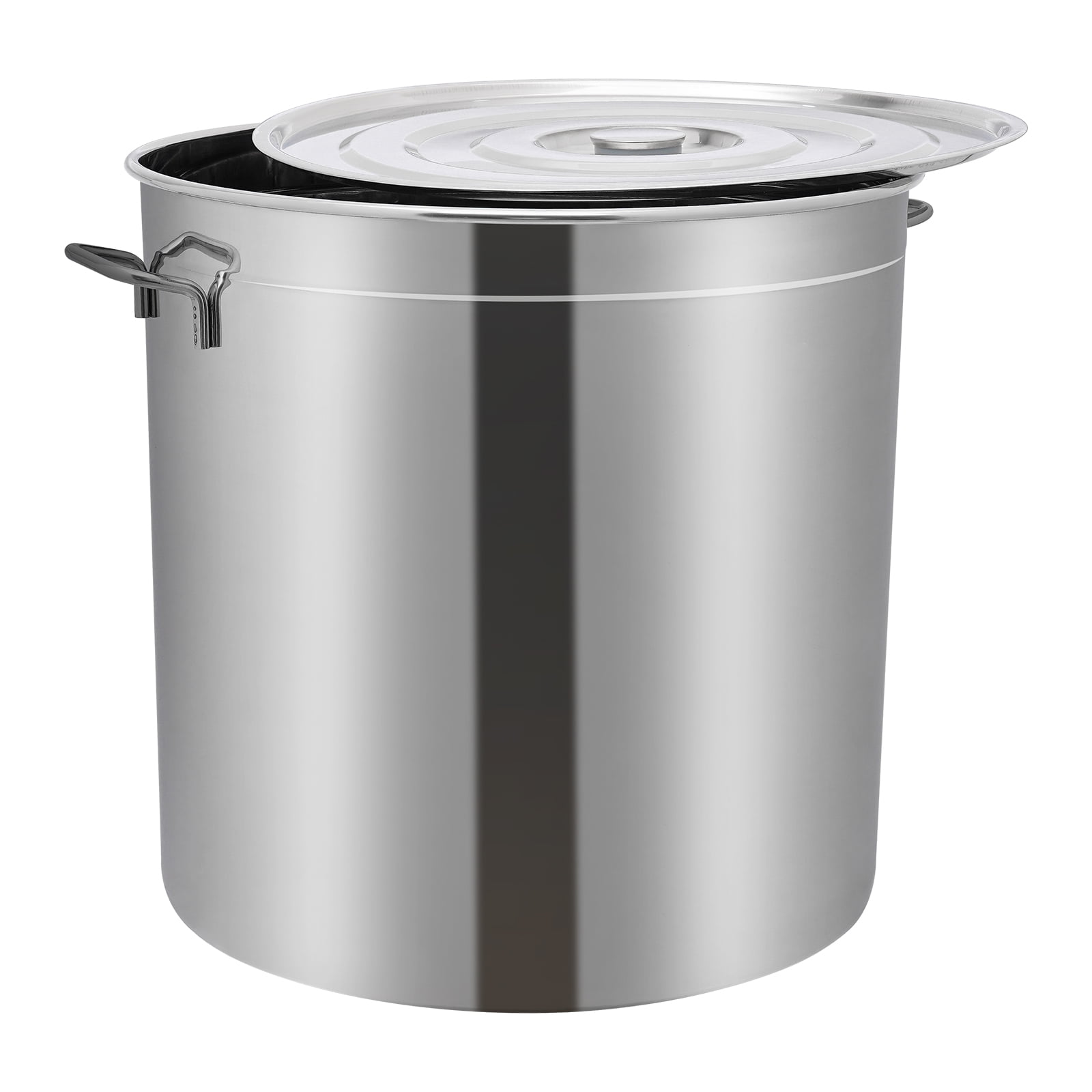Autrinix Large Capacity Stock Pot with Filter Basket & Lid, 52.8 Qt ...