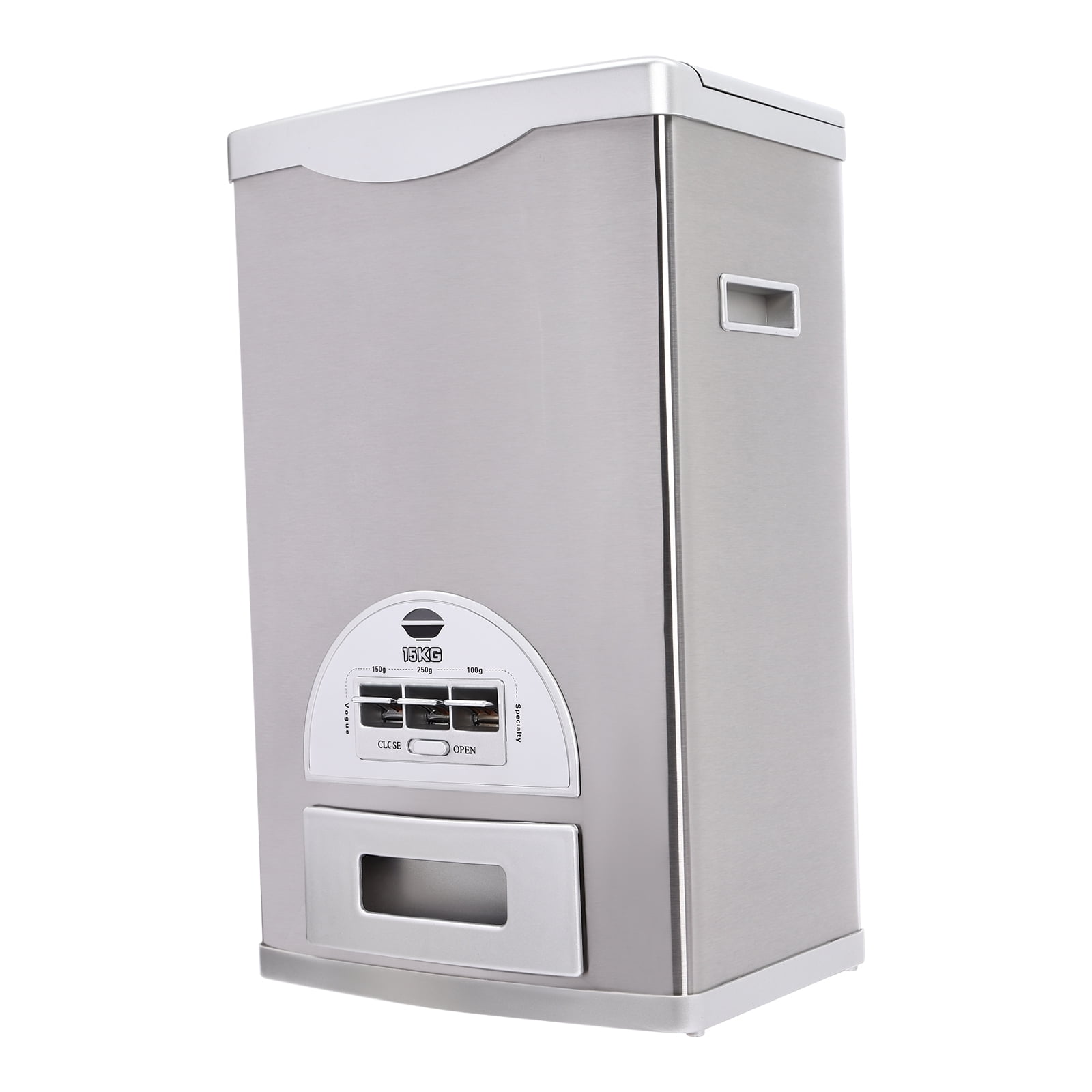 Autrinix Large Rice Storage Container – Stainless Steel Rice Dispenser ...