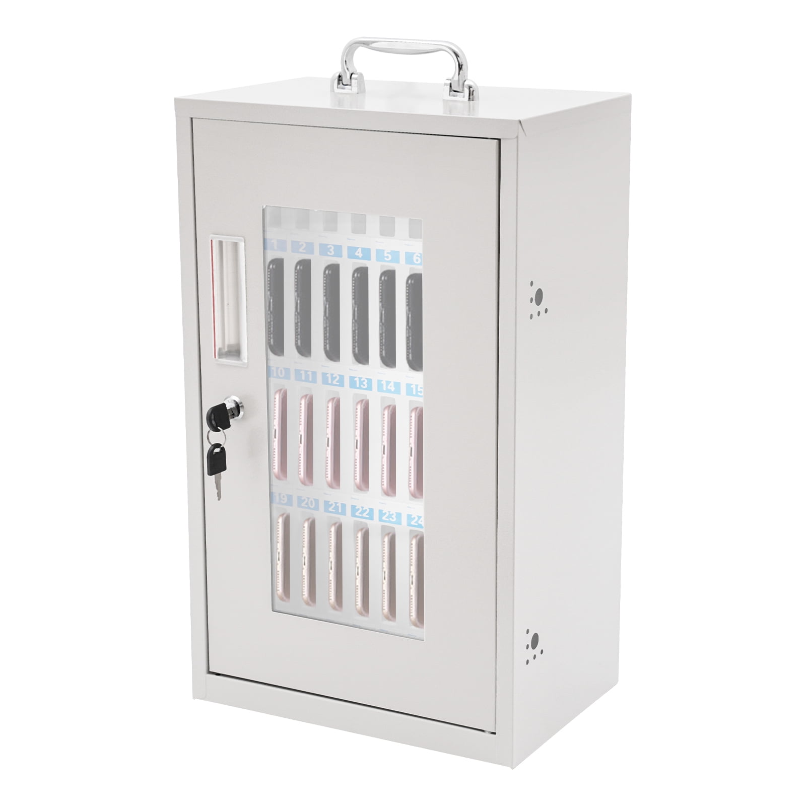 Autrinix Phone Locker Cabinet with 36 Secure Compartments, Durable ...