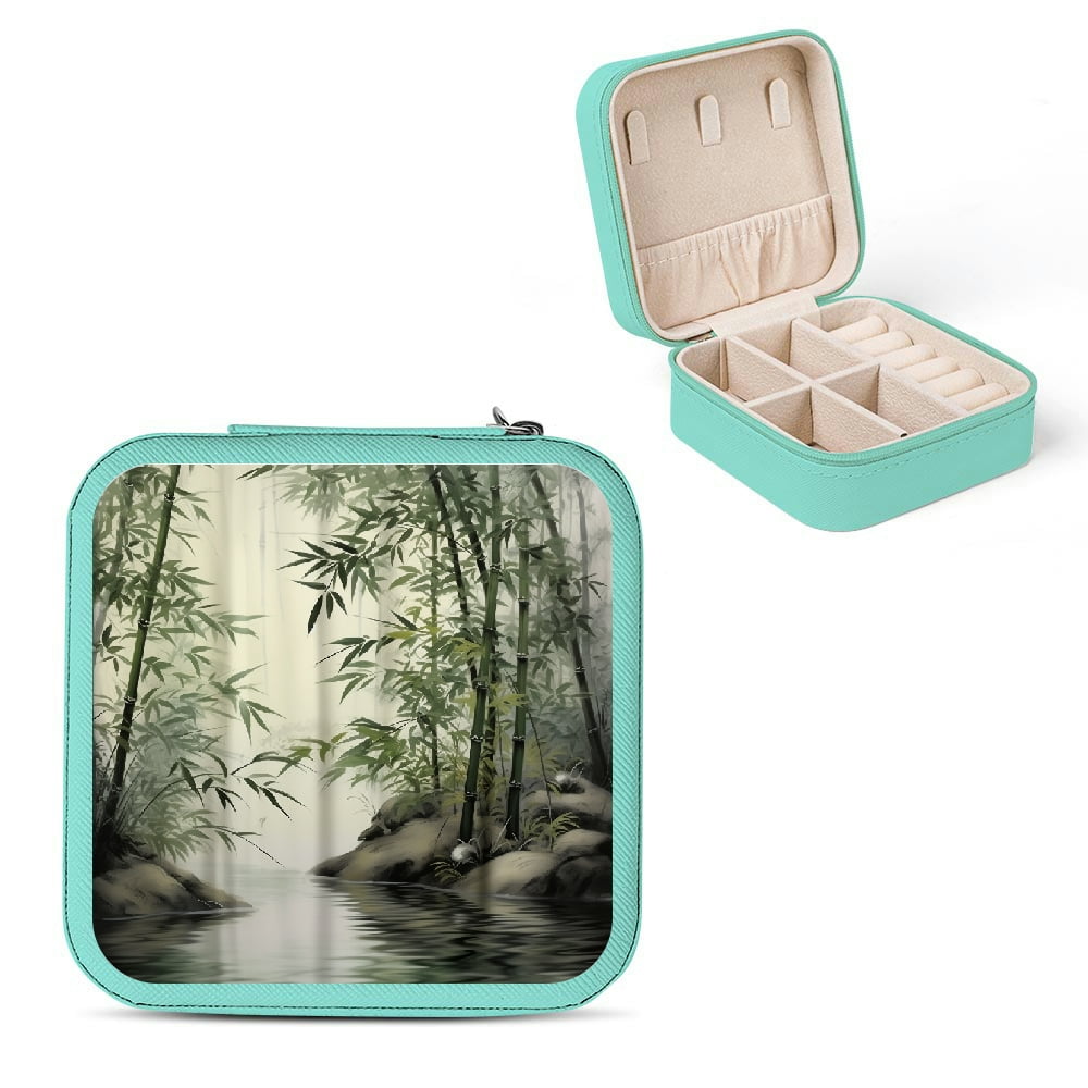 Autua Bamboo Tree Jewelry Storage Artifacts Box for Necklace, Ring ...